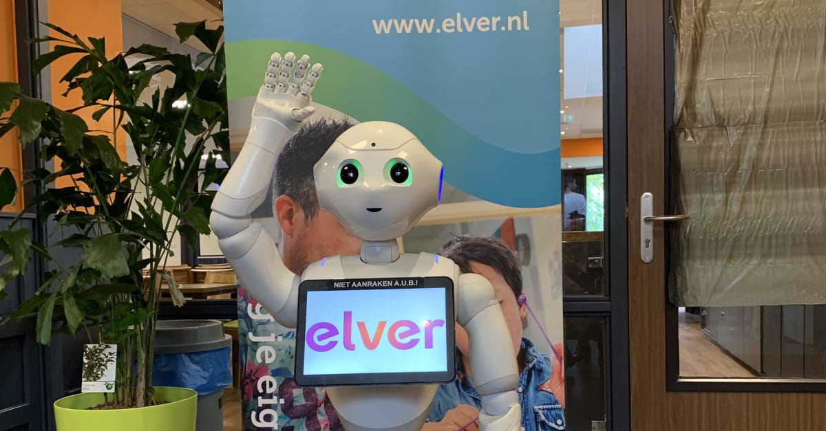 Zorgrobot Pepper helpt bewoners bij therapieafspraken