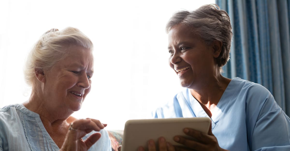 Scholing over digitale zorg in de ouderenzorg