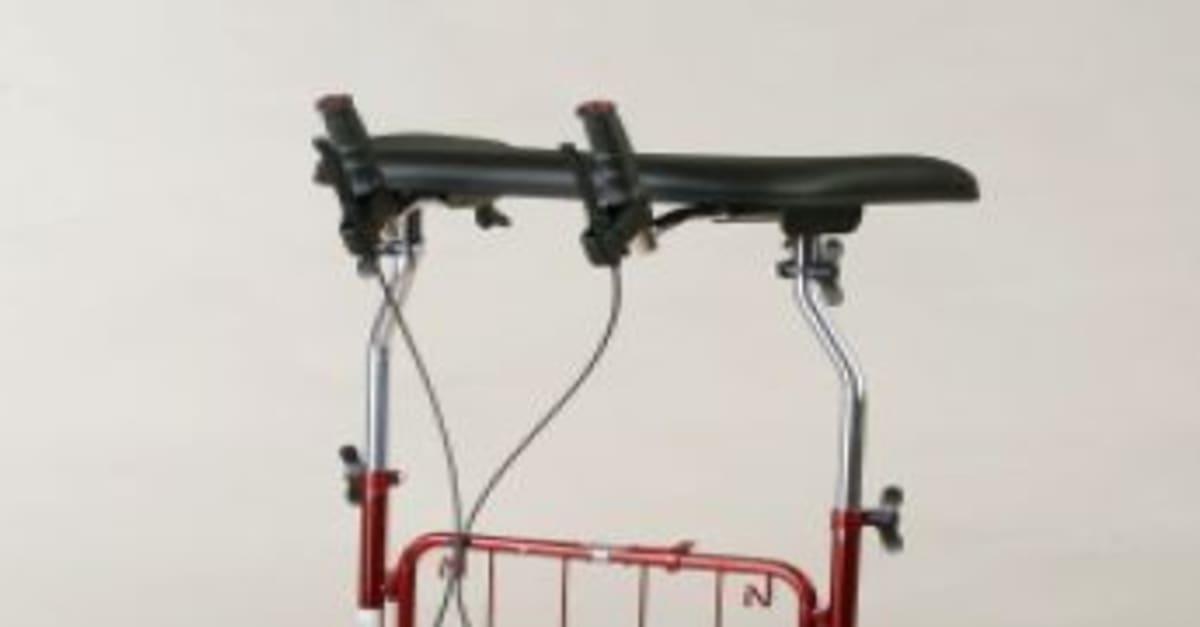 Rollator met steunblad